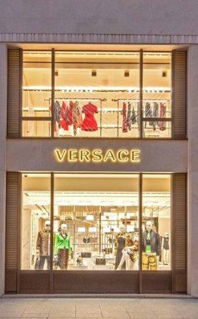 New Versace boutique in Paris Margraf marbles are the stars on Rue ...